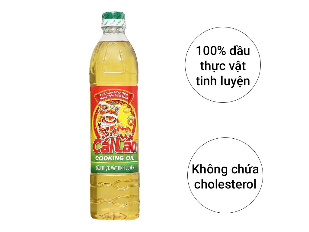 Phong Vân | Dầu thực vật tinh luyện Cái Lân Cooking Oil 1L