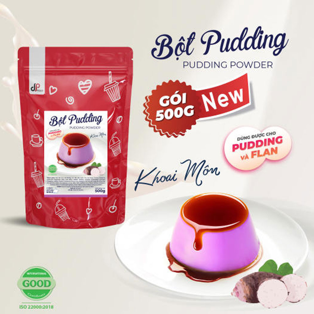 Phong Vân | Bột Pudding Khoai Môn DPFood 500g