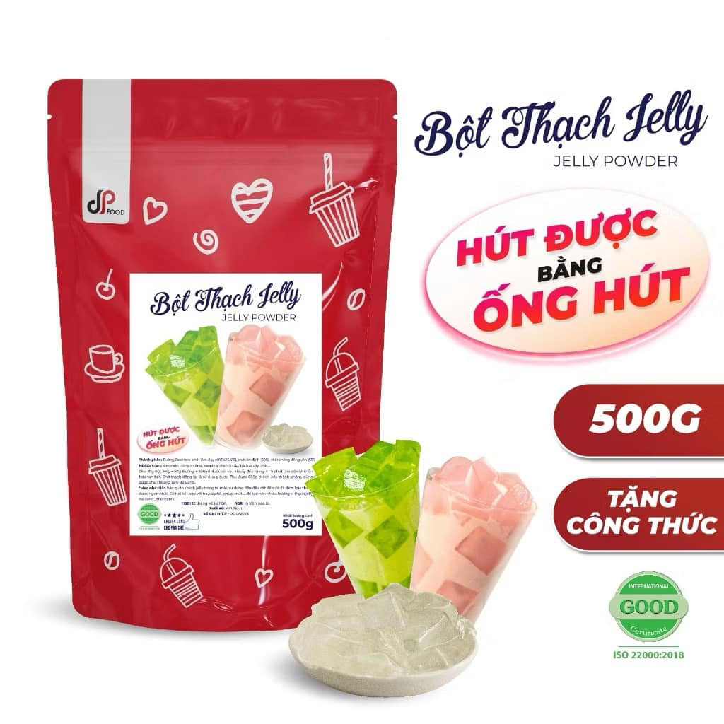 Phong Vân | Bột thạch Jelly DPFood 500g