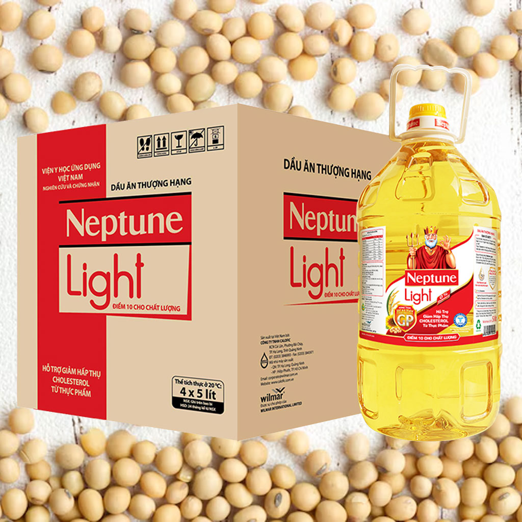 Phong Vân | Dầu ăn thượng hạng Neptune Light 2 lít