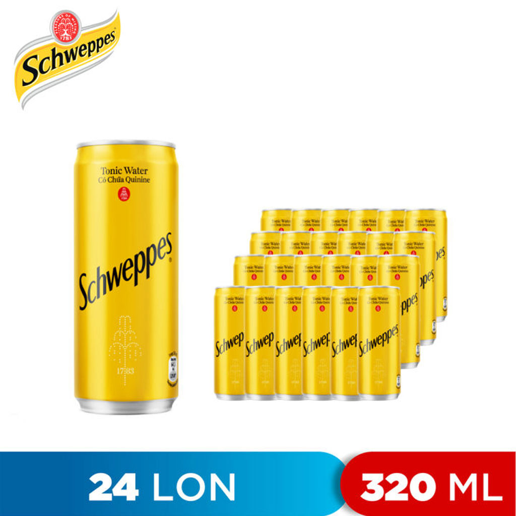 Phong Vân | Nước tonic Schweppes lon 320ml
